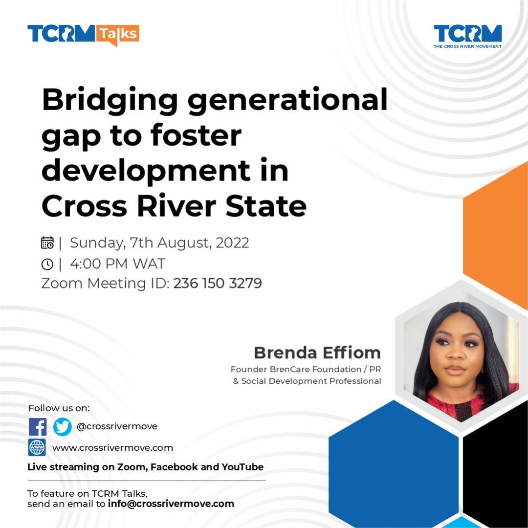 TCRM Talks – The Cross River Movement